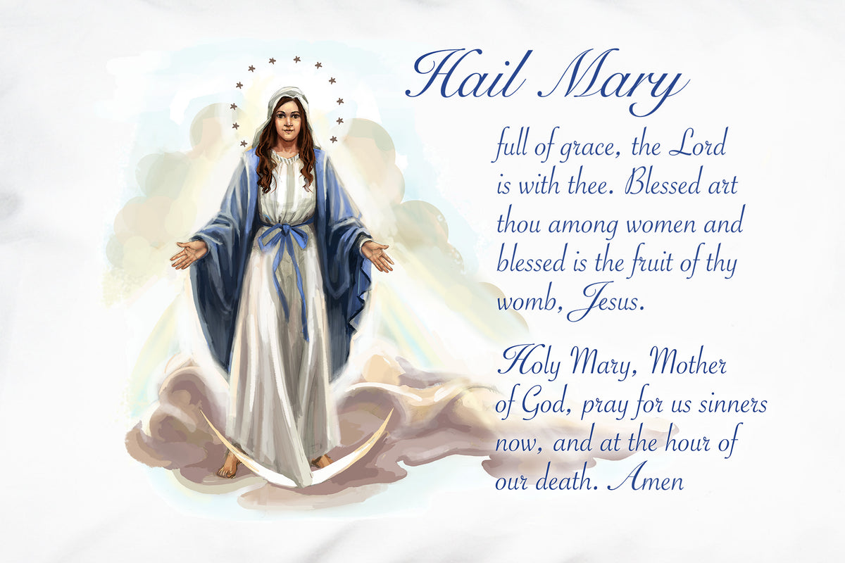 Hail Mary Prayer Printable