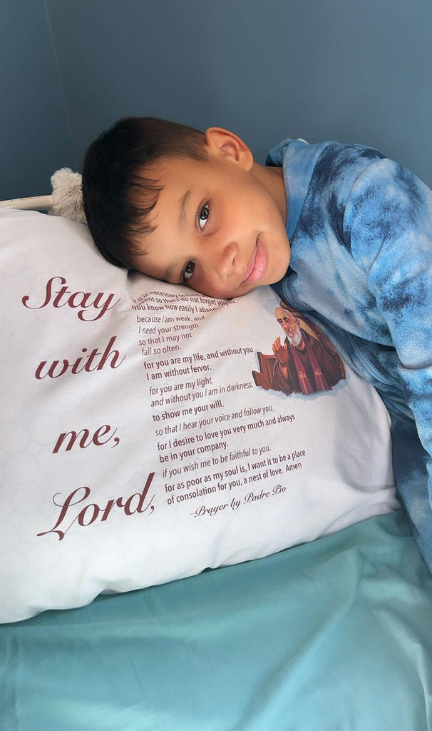 Prayer Pillowcases Joyful Catholic Home Decor Made in the USA