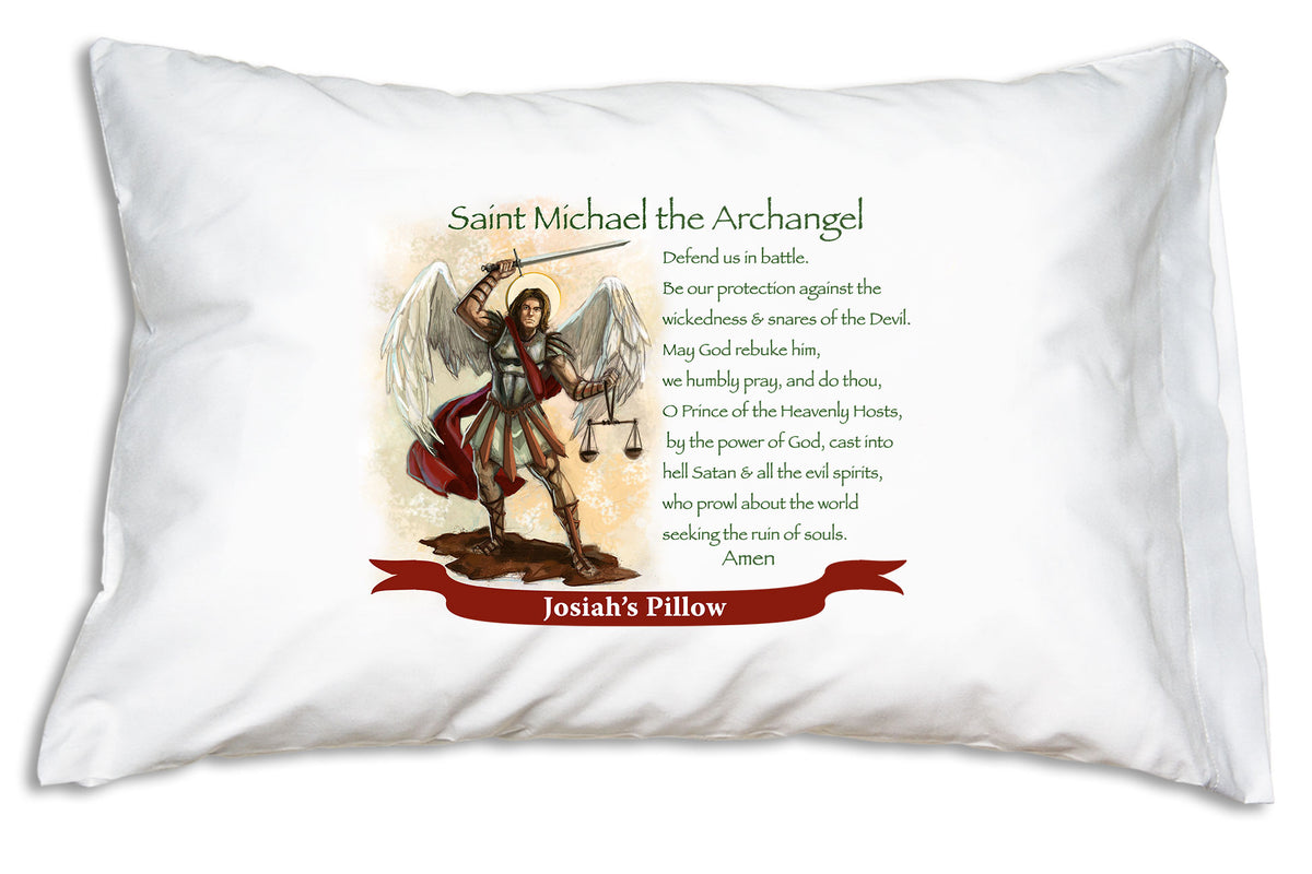 St. Michael the Archangel Prayer | Catholic Prayer Pillowcases